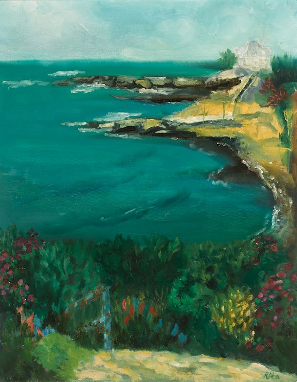 Bonhams : Rita Hoffman Shulak (American, born circa 1947) Tides in at ...