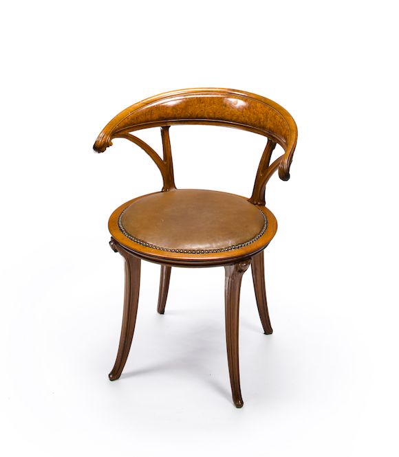 Bonhams : A Lucien Lévy-Dhurmer and Edouard Collet carved walnut ...