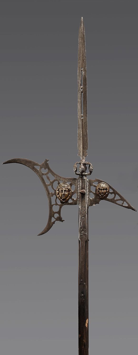 Bonhams : A decorative halberd in 16th century style