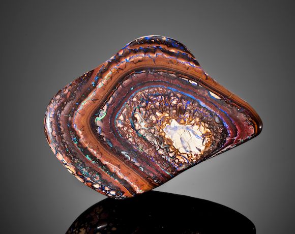 Bonhams : Gem Grade Boulder Opal Specimen