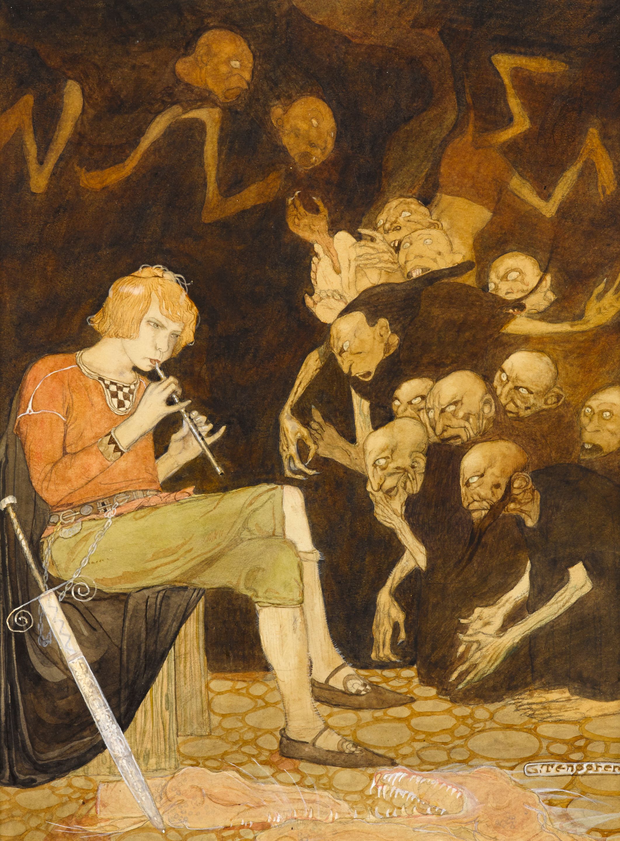 Bonhams : TENGGREN, GUSTAF ADOLF. 1896-1970. Watercolor, pencil and ...