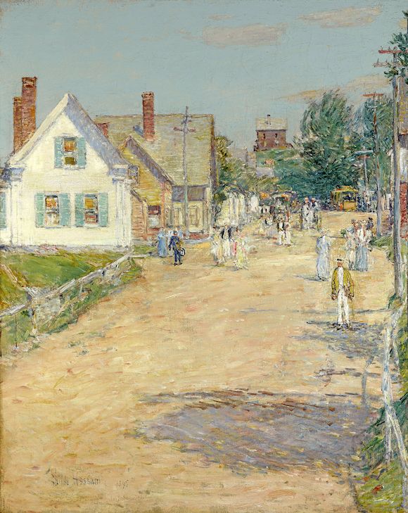 Bonhams : Childe Hassam (American, 1859-1935) East Gloucester, End of ...
