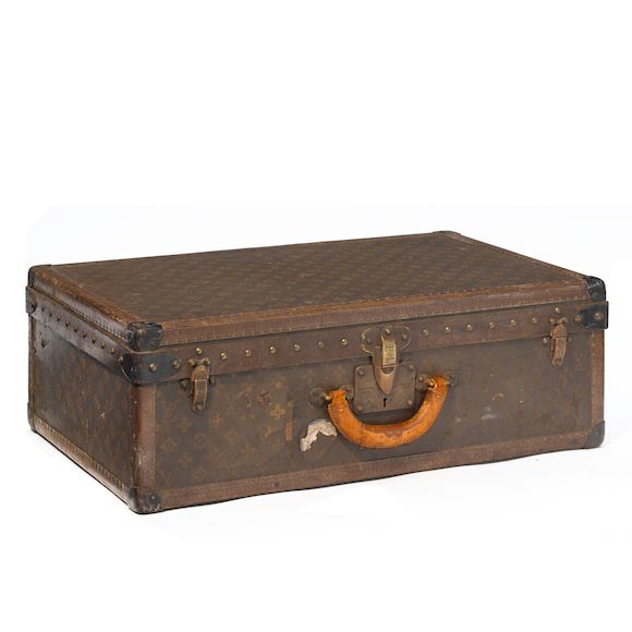 Bonhams : A Louis Vuitton monogram hard sided suitcase