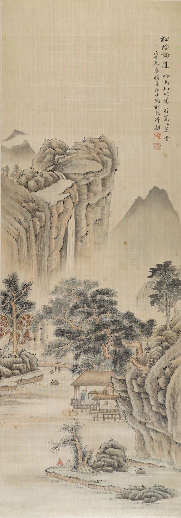 Bonhams : Feng Chaoran (1882-1954) Landscape in the style of Ma Hezhi