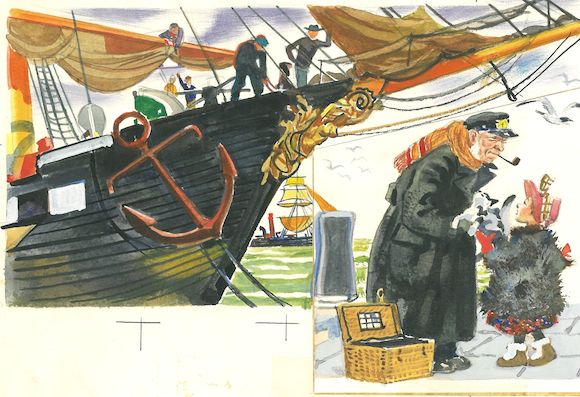 Bonhams : ROJANKOVSKY, FEODOR STEPANOVICH. 1891-1970. Ship's cat; and ...