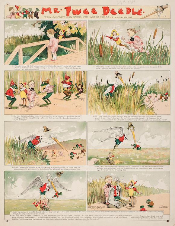 Bonhams : GRUELLE, JOHNNY. 1880-1938. Mr Twee Deedle. 196 color printer ...