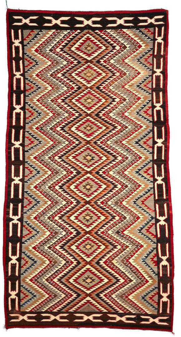 Bonhams : A Navajo Red Mesa rug