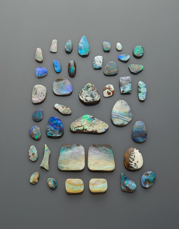 Bonhams : Large Collection of Boulder Opals
