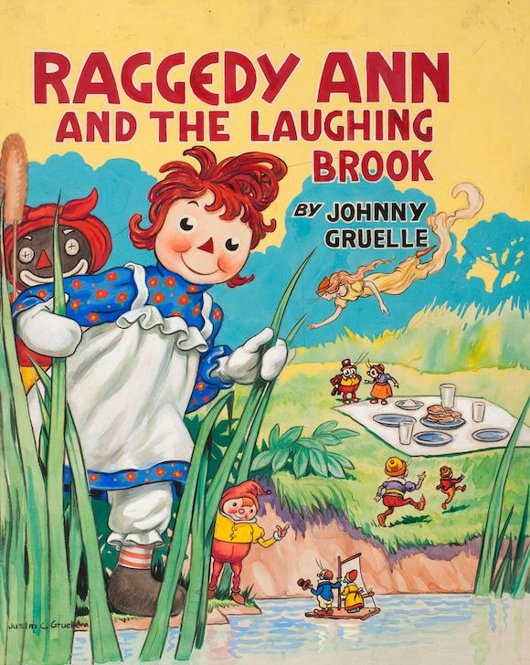 Bonhams : GRUELLE, JUSTIN C. 1889-1978. Raggedy Ann and the Laughing ...