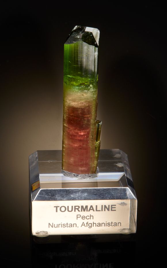 Bonhams : Tri-color Tourmaline