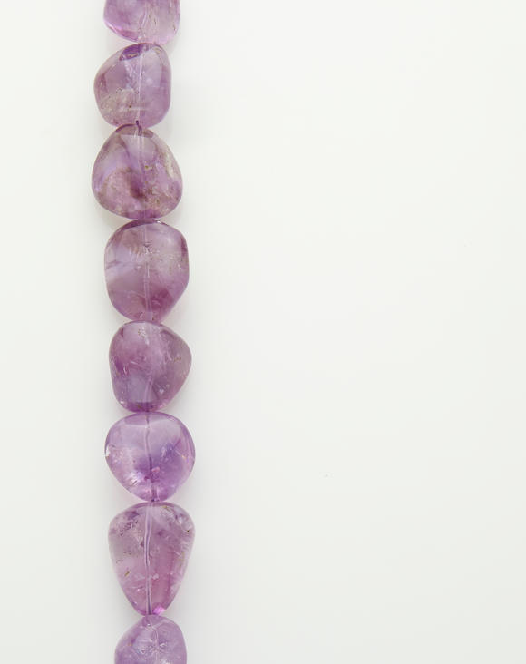 Bonhams Amethyst Bead Necklace