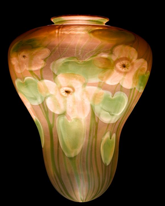 Bonhams : A Tiffany Studios Millefiore Favrile glass hanging shade ...