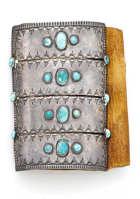 Bonhams : A Navajo bow guard