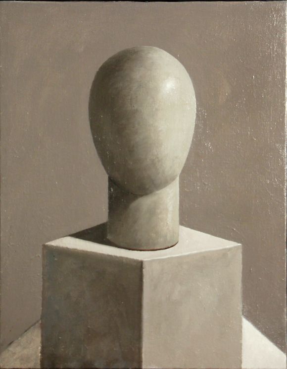 Bonhams : Gordon Cook (American, 1927-1985) Grey Head, 1982 16 3/4 x 13 ...
