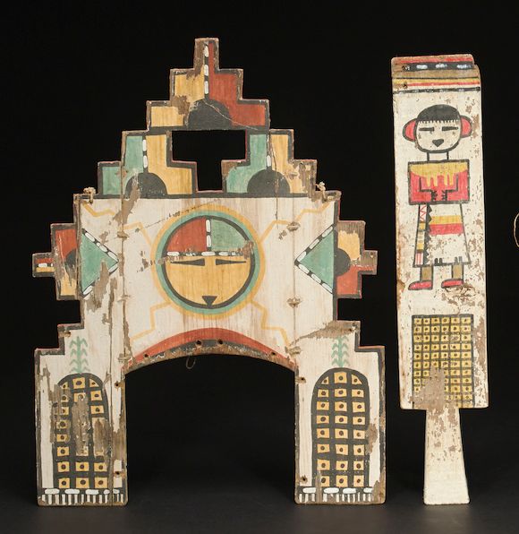 Bonhams : Two Hopi dance regalia items