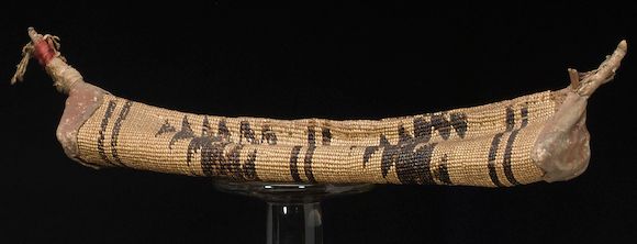 Bonhams : A Northwest California jump dance basket