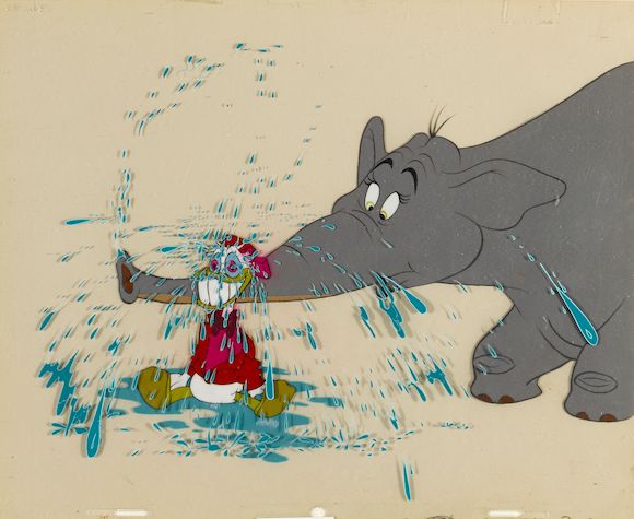 Bonhams : A Walt Disney Studios color model celluloid from Working for ...