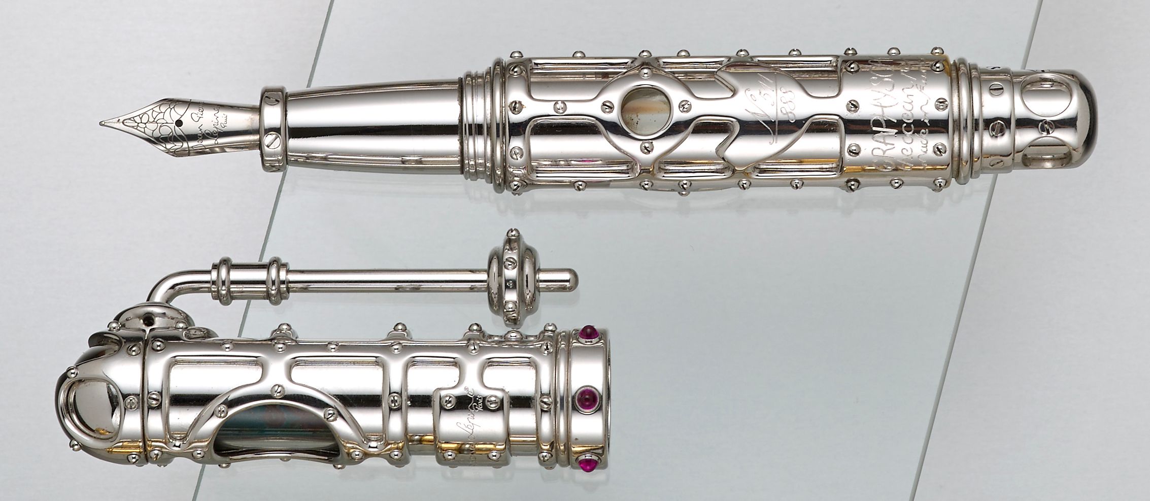 Bonhams : JEAN PIERRE LEPINE Graphyscaf Stainless Steel Limited Edition ...