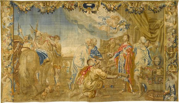 Bonhams : An important Flemish historical tapestry Jan Frans ...