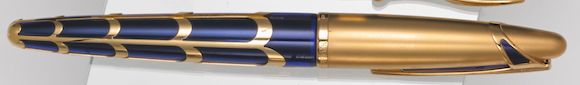 Bonhams : WATERMAN: Edson Boucheron 18K Yellow Gold Limited Edition ...