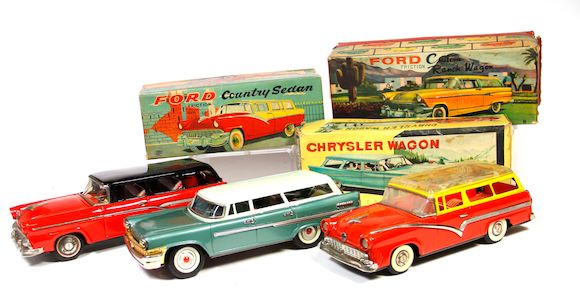 Bonhams : 1950's Station Wagons in Decorative Boxes