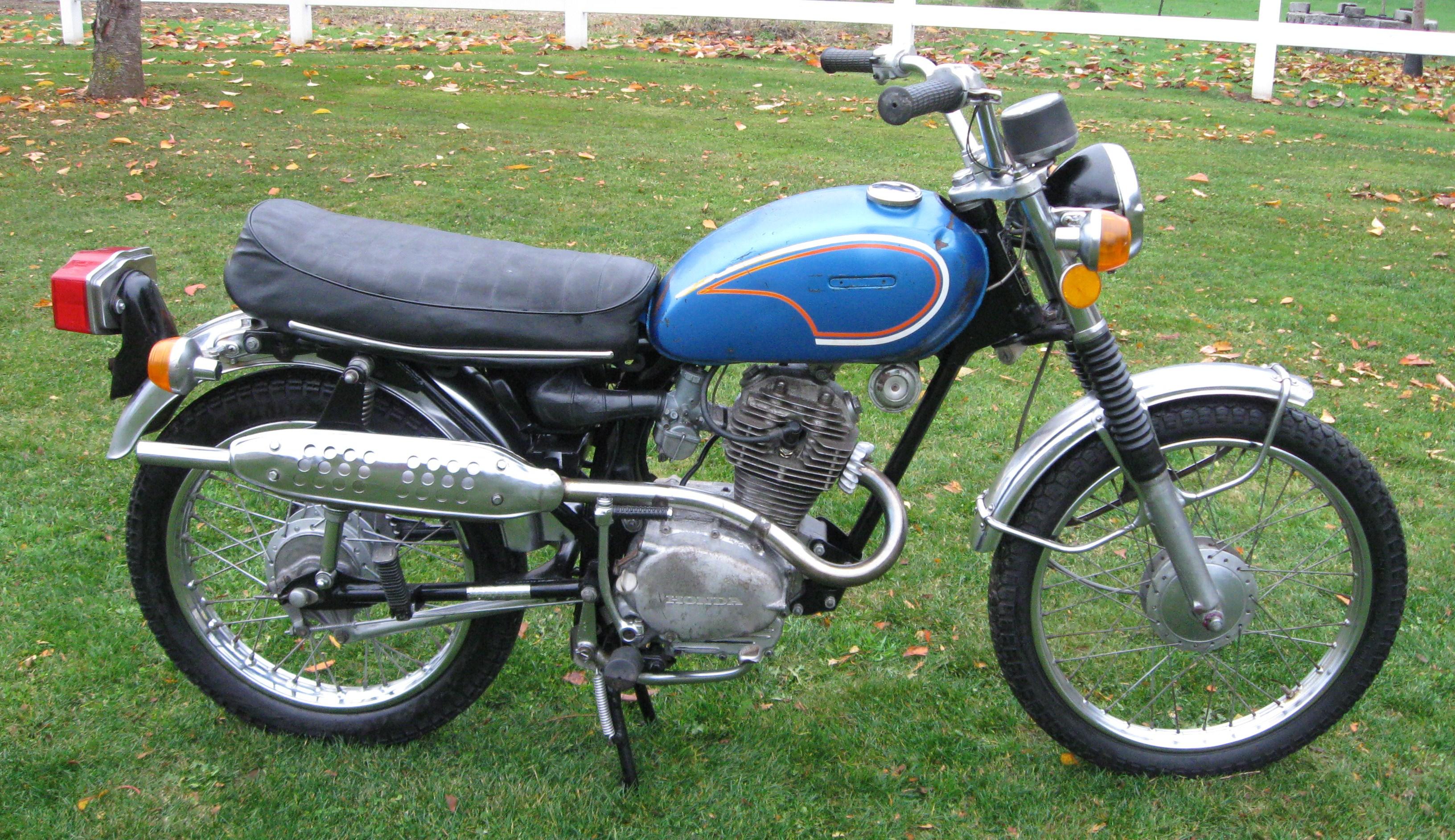 Bonhams Cars : 1972 Honda CL100 Frame no. CL1001214931 Engine no ...
