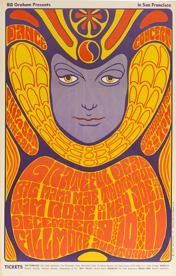 Bonhams : A group of Bill Graham posters