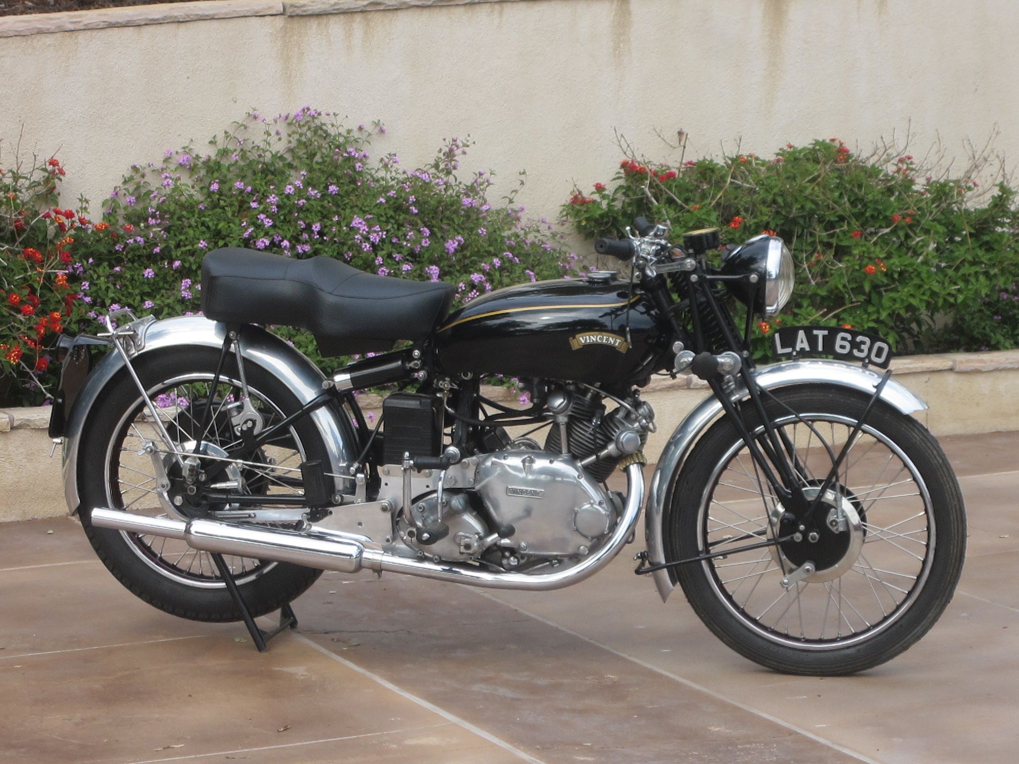 Bonhams Cars : 1950 Vincent B Series Meteor Frame no. R/1/5139 Engine ...