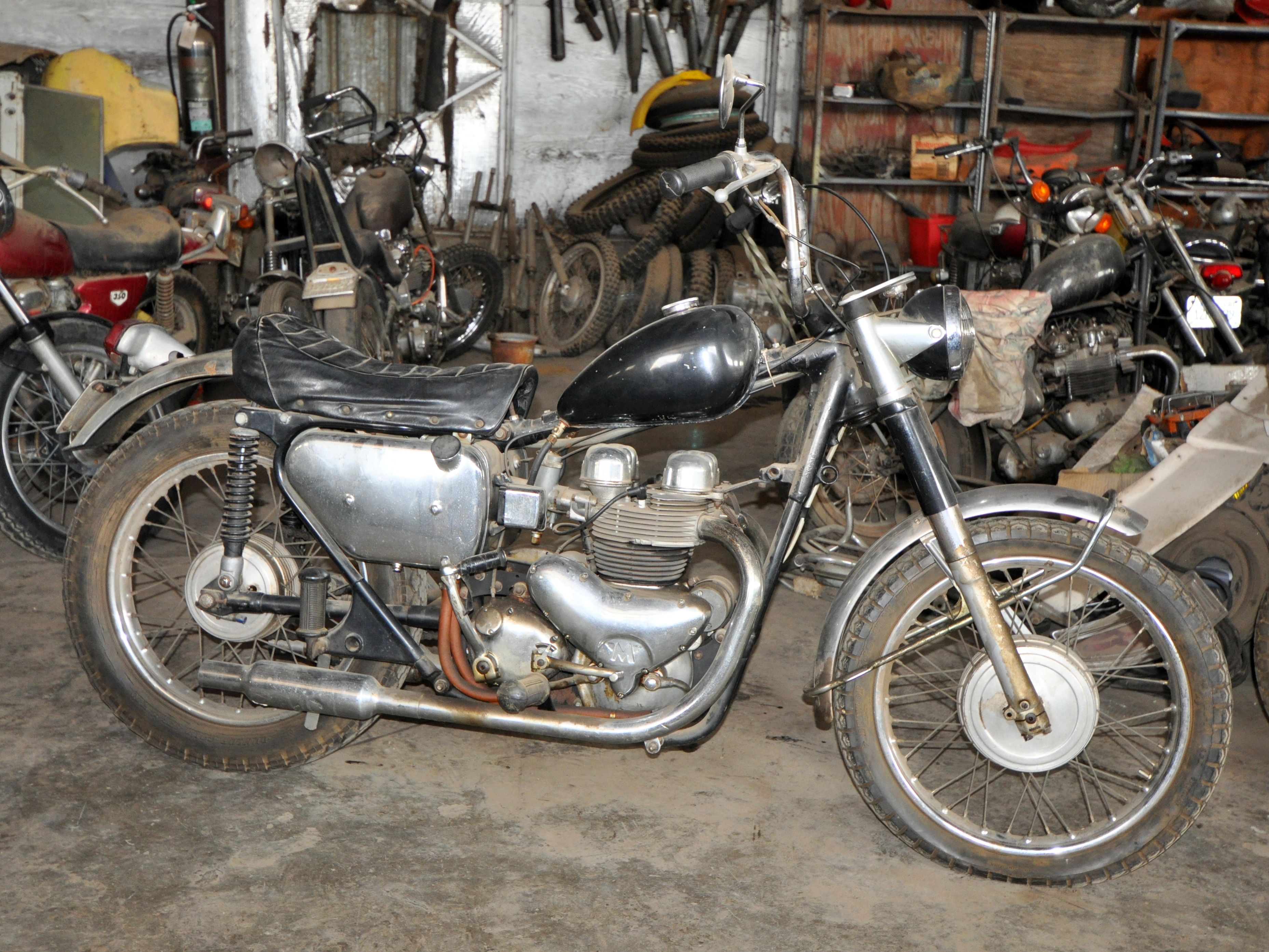 Bonhams Cars : 1961 Matchless 650 G12 Bobber Frame no. A74910 Engine no ...