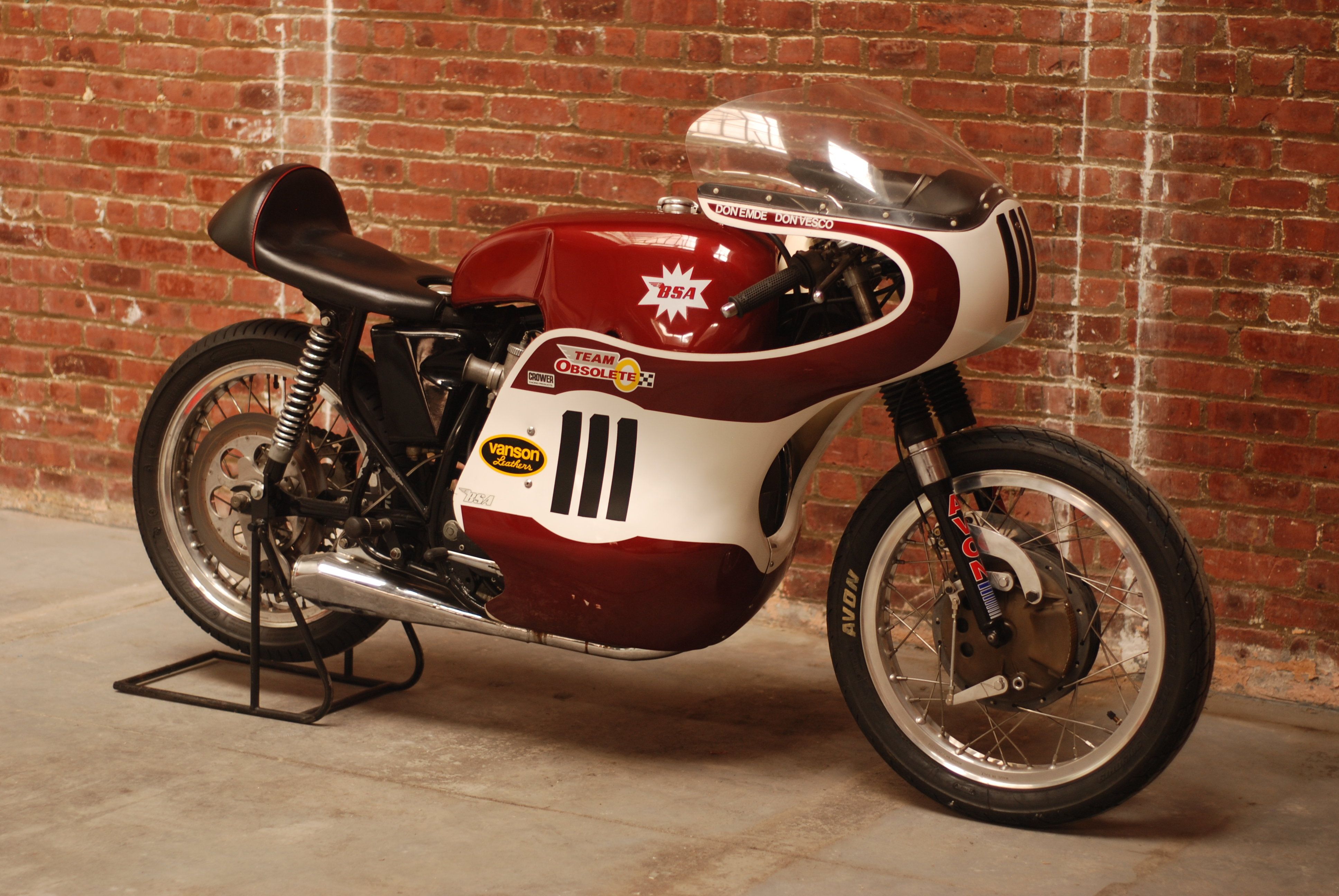 Bonhams Cars : 1967 BSA A50R Frame no. ED 256 Engine no. ED 260