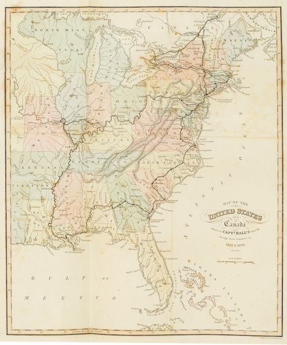 Bonhams : HALL, BASIL, CAPTAIN. Forty Etchings, from Sketches Made with ...