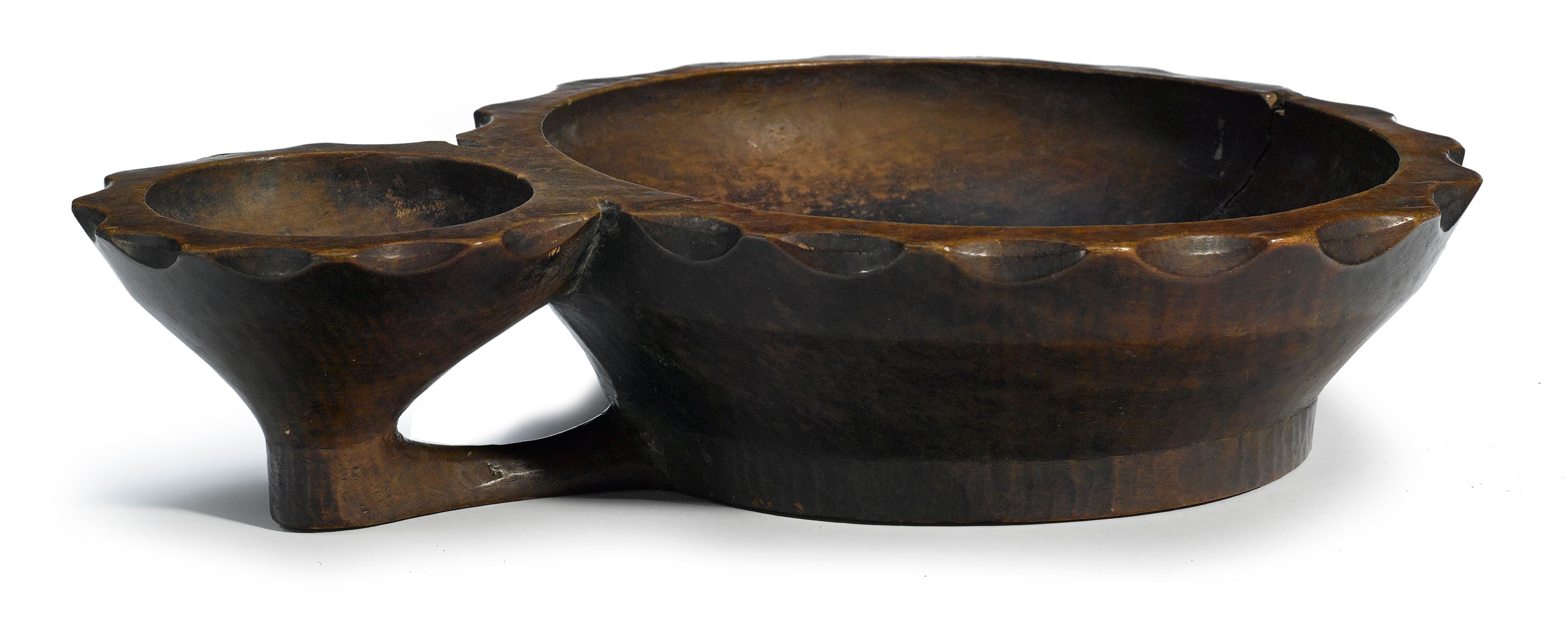 Ifugao Double Bowl, Luzon Island, Philippines - auctions & price archive