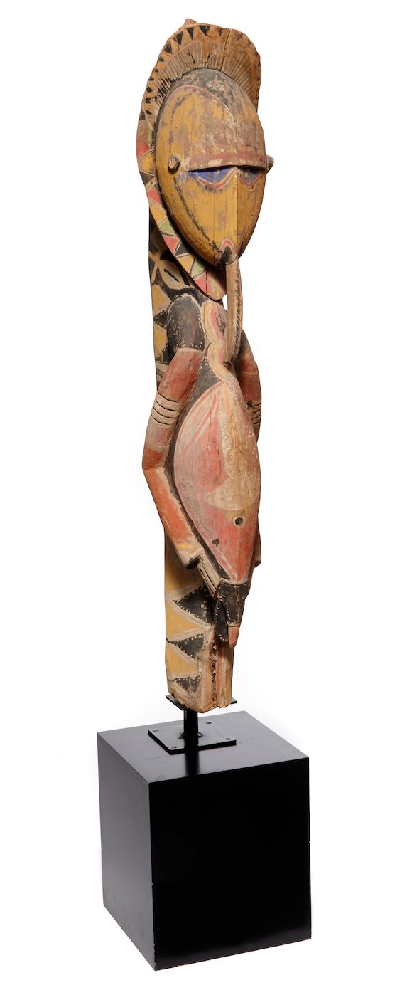 Bonhams : Abelam Male Ancestral Figure, probably Kalabu Village, East ...