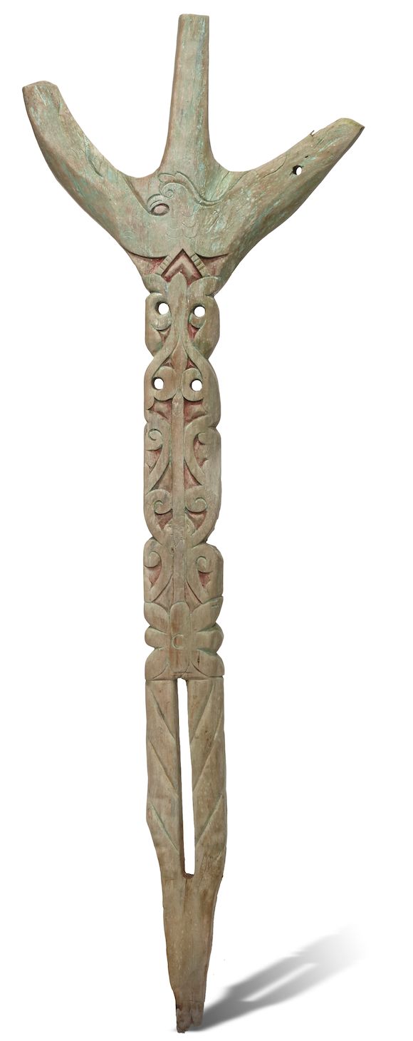 Bonhams : Boom Rest for a Sailing Vessel, Indonesia