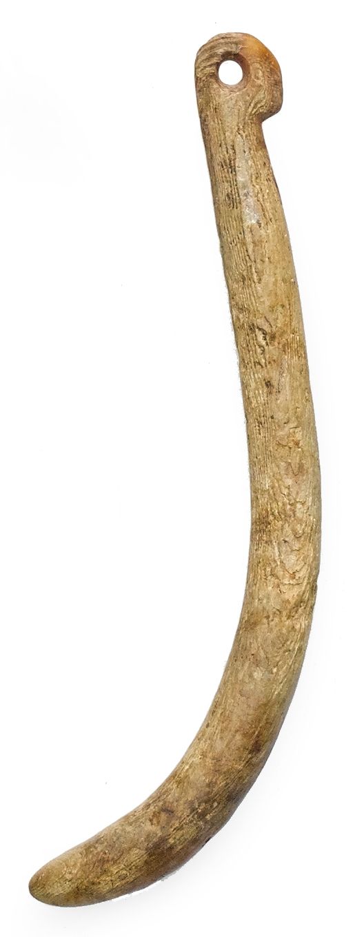 Bonhams : Fine Maori Cloak Pin, New Zealand