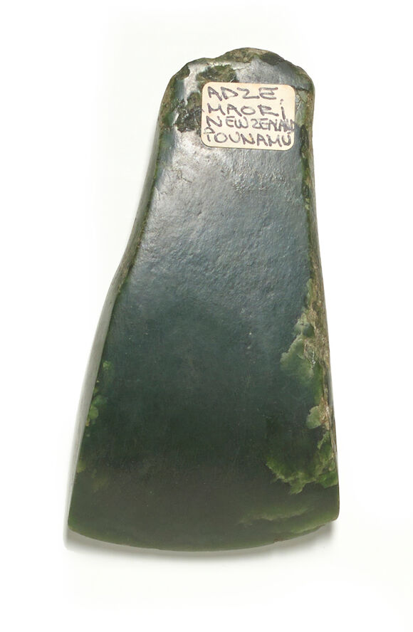 Bonhams : Maori Adze Blade, New Zealand