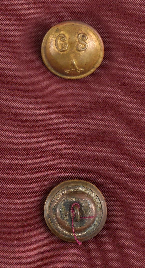 Bonhams : A Confederate general service button