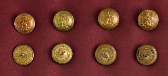 Bonhams : A lot of four State of Virginia buttons