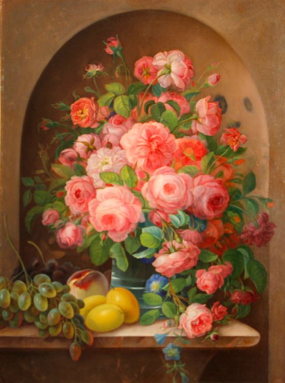 Bonhams : Attributed to Josef Neugebauer (Austrian, 1810-1895) A still ...