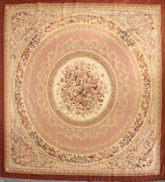 Bonhams : Three Chinese needlepoint rugs
