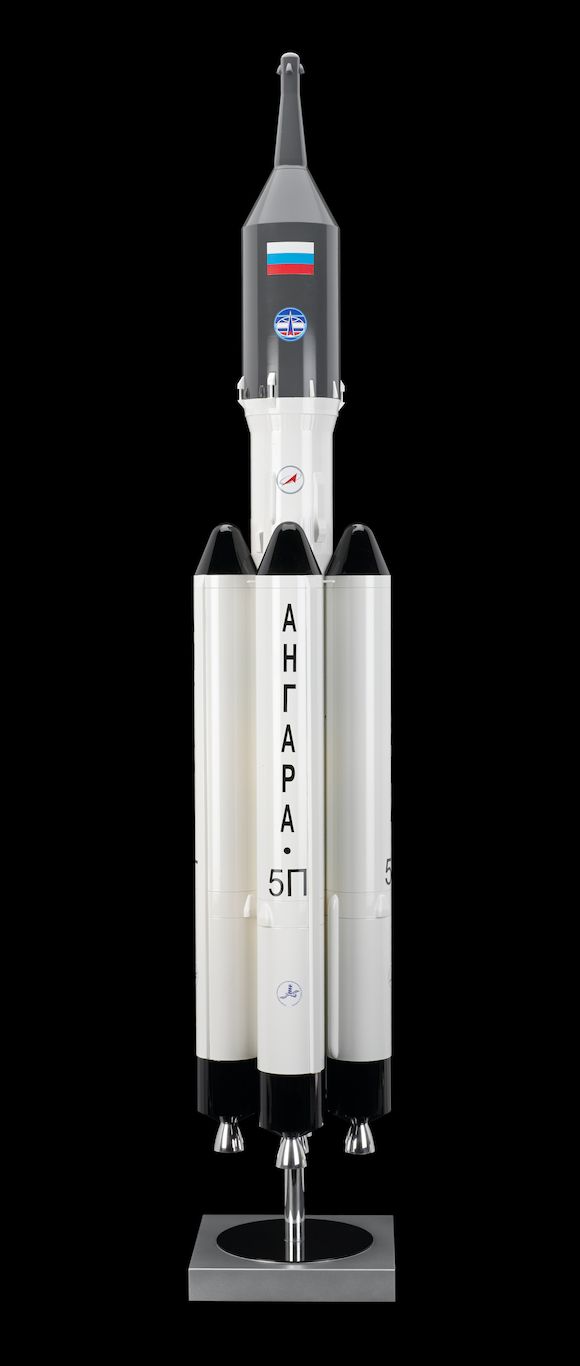 Bonhams : ANGARA 5P SPACE ROCKET MODEL. ONE OF ONLY TWO MODELS MADE.