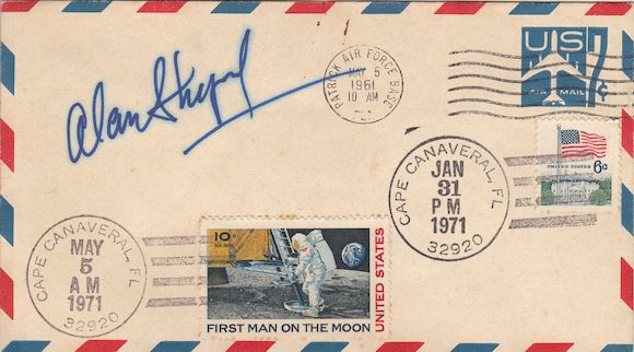 Bonhams : A DECADE OF ACHIEVEMENT, MERCURY TO APOLLOSHEPARD SIGNED ...