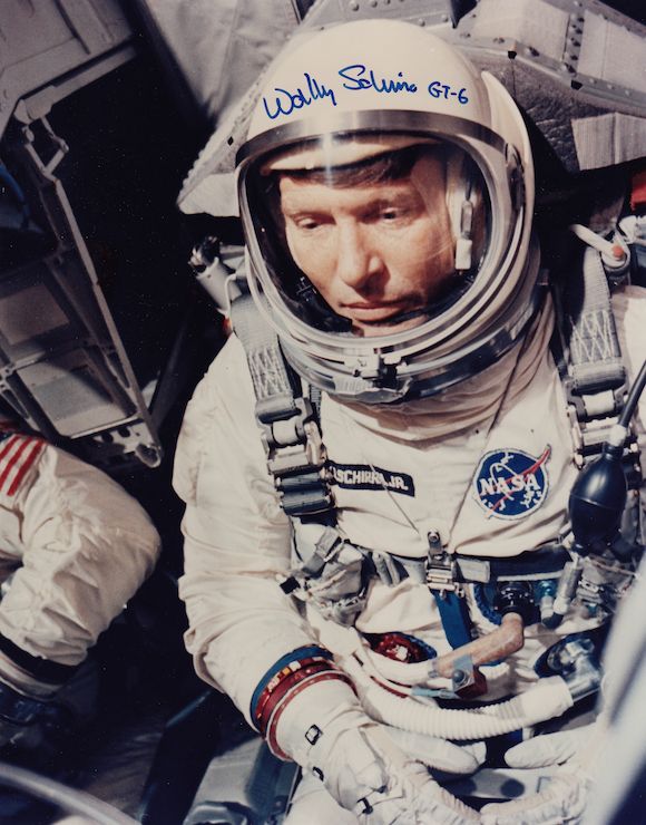 Bonhams : TRAINING FOR A SPACE RENDEZVOUS - SIGNED.