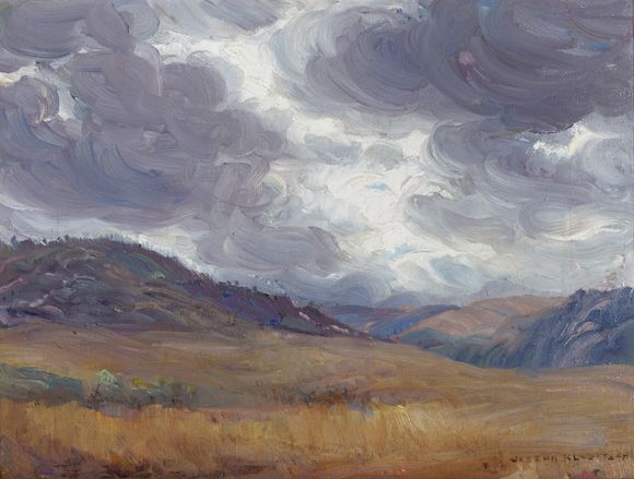 Bonhams : Joseph Kleitsch (1882-1931) Approaching storm 12 x 16in