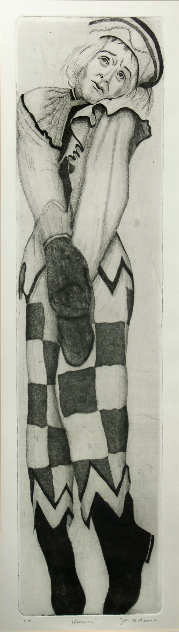 Bonhams : Jan de Rooster (Belgian, born 1954); Clown;