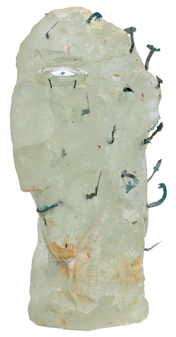 Bonhams : Hank Murta Adams (American, born 1956) Head with Flowers
