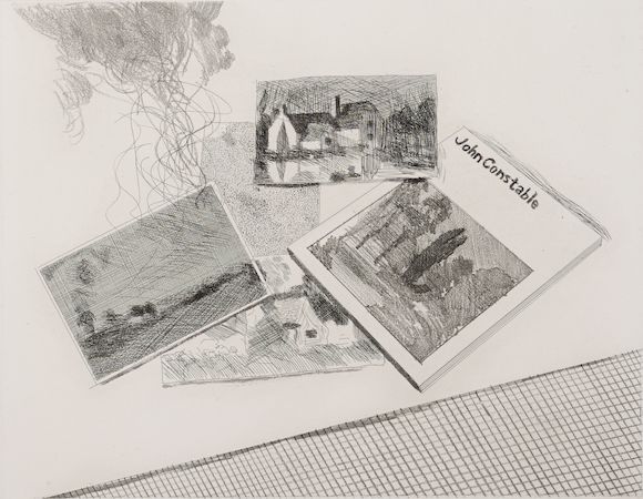 Bonhams : David Hockney (born 1937); For John Constable;