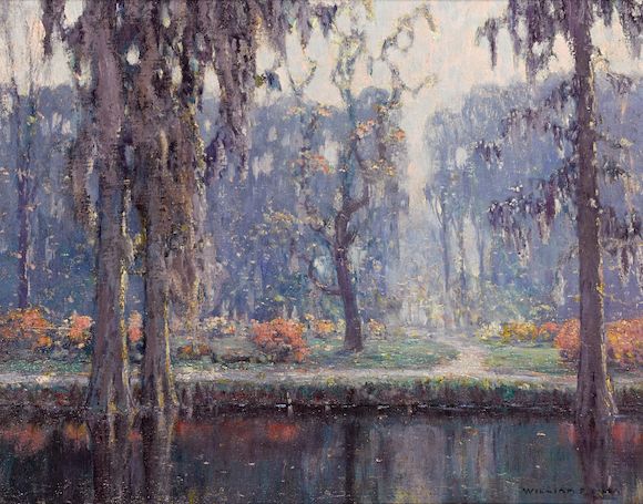 Bonhams : William Posey Silva (American, 1859-1948) Morning light in ...