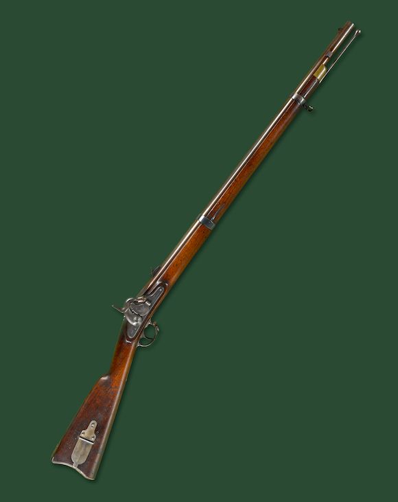 Bonhams : A U.S. Model 1855 Harpers Ferry percussion rifle