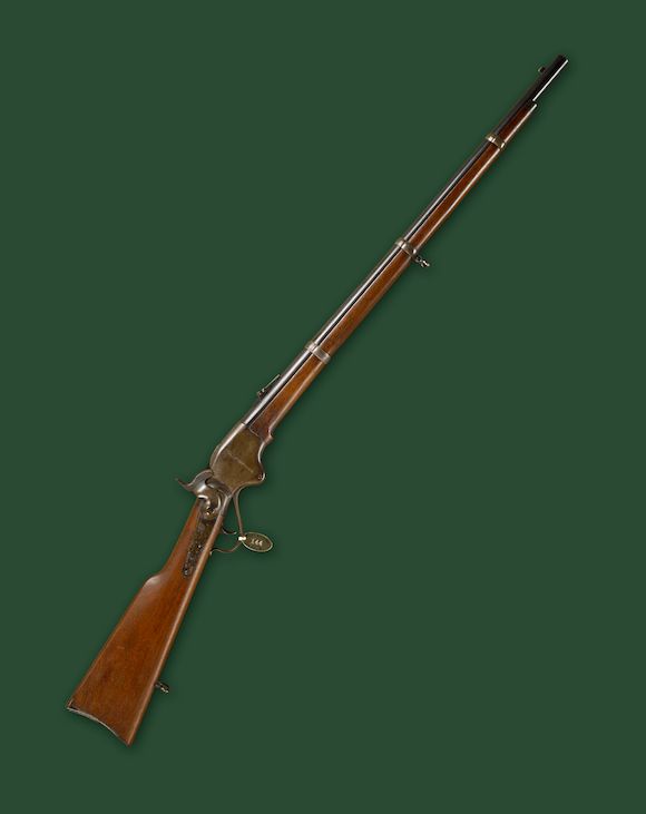 Bonhams : A U.S. Army Spencer Model 1860 repeating rifle